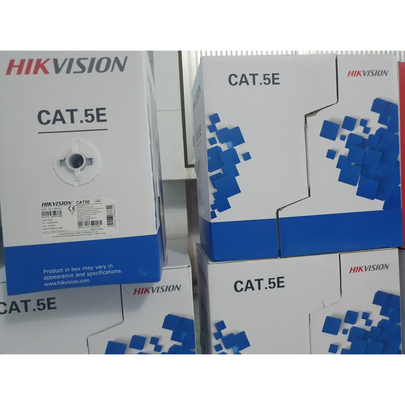 Genuine Hikvision network cable, pure copper DS-1LN5E-E/E DS-1LN6-UE-W ...