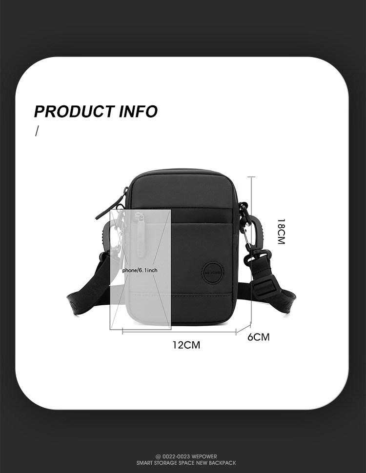 New generation Japanese style unisex fashion men's crossbody bag with ...