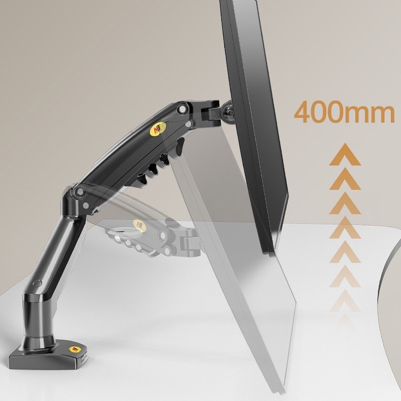 Nb F80 17-30 inch desktop computer monitor Arm, easy lifting vertical ...