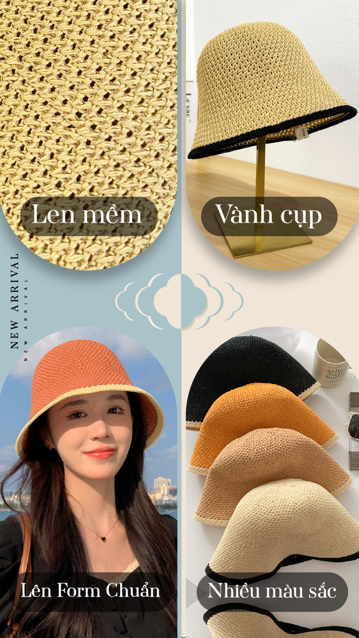 Korean Wool Bucket Hat Mc Mr & Mrs Cap Soft Form Easy to Fold | Shopee ...
