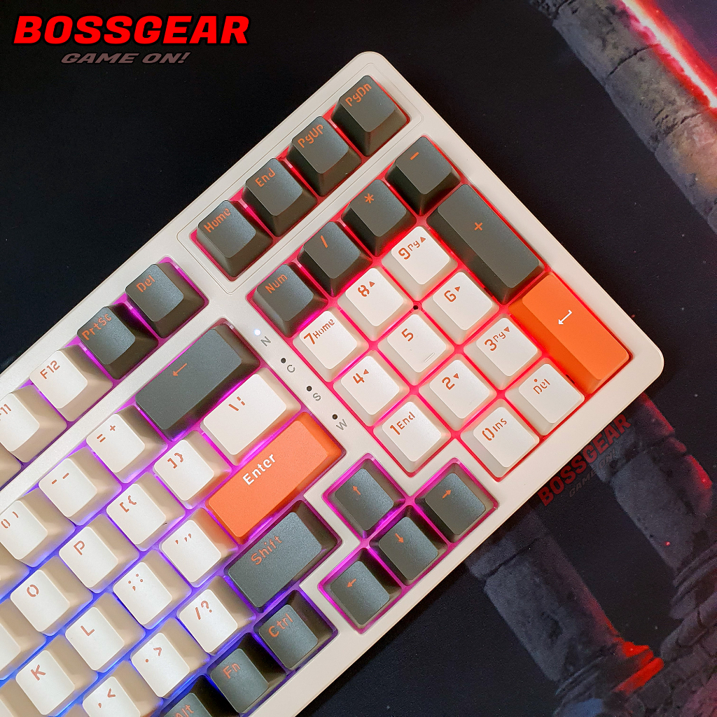 Attack Shark K98 RGB Mechanical Keyboard, HotSwap Rivet, RGB LED ...