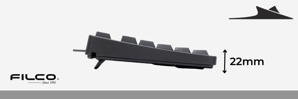 Filco Majestouch Stingray Ninja Low-profile Mechanical Keyboard ...