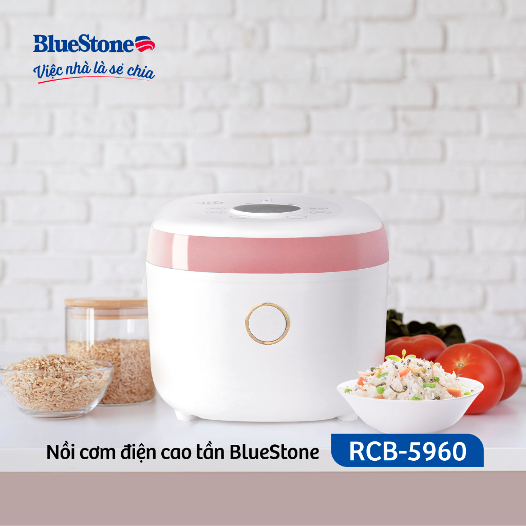 Bluestone RCB-5960 1.5L High Frequency Electronic Rice Cooker | Shopee ...