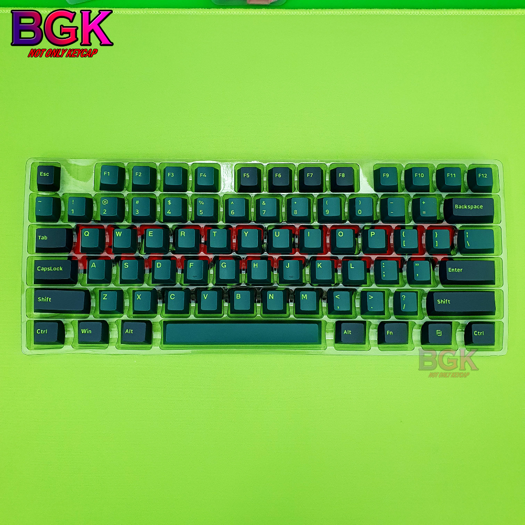 Sound Wave Sonic keycap set, Cherry Profile, PBT Double Shot 170 ...