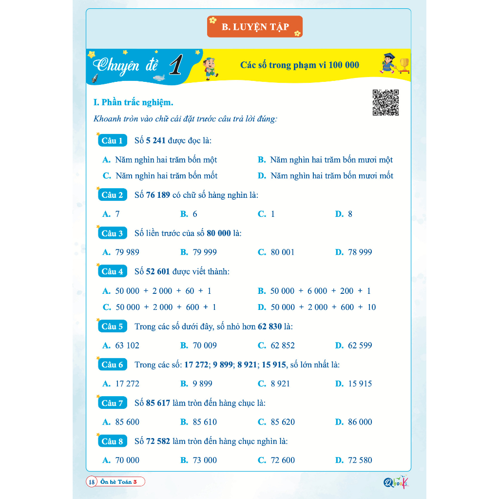 Book - Summer Review of Math and Vietnamese Grade 3 - For 3rd Grade ...