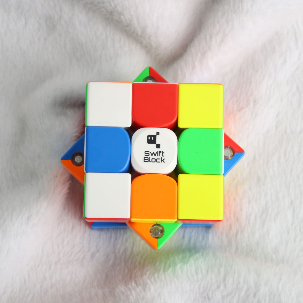 Rubik 3x3 Gan Swift Block 2023 Stickerless With Magnet - Liver 355s ...