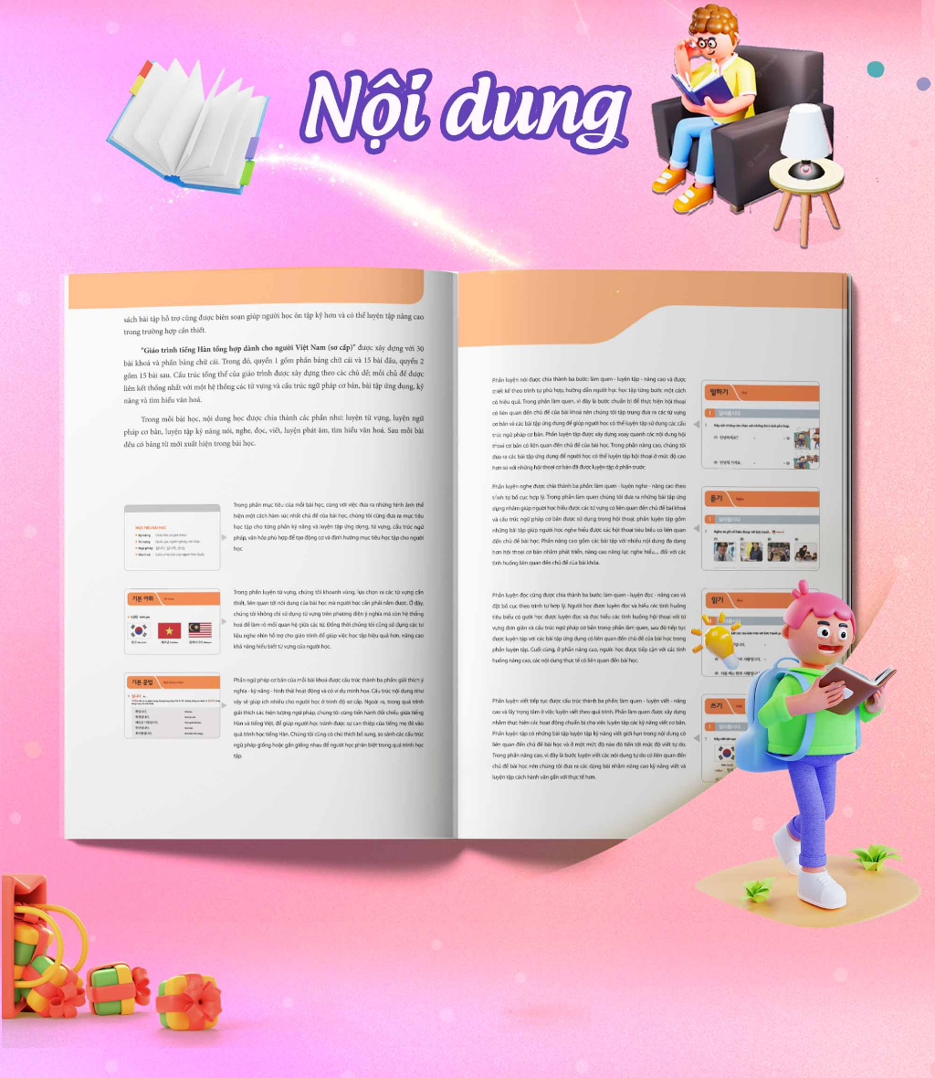 Book - Elementary General Korean Combo 1 (Textbook + Workbook) and ...