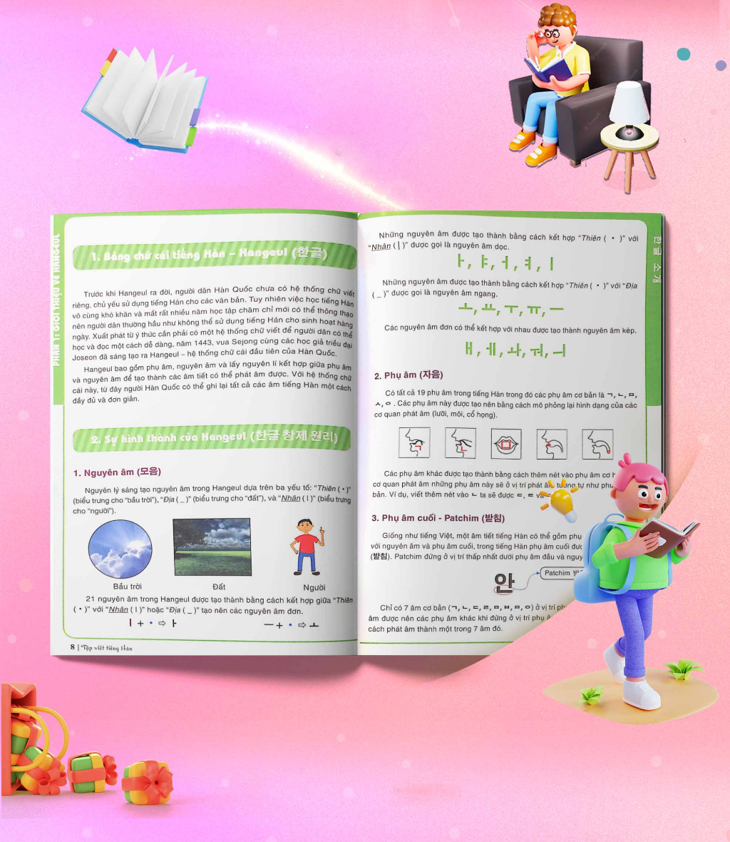 Book - Elementary General Korean Combo 1 (Textbook + Workbook) and ...