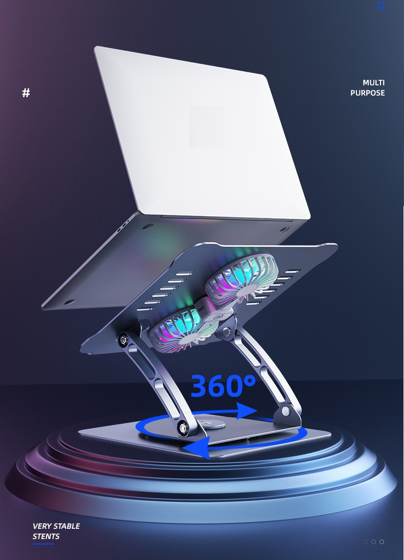 DIGIMIX Laptop Stand and Cooling Heatsink from Aluminum Alloy V3, V4 ...