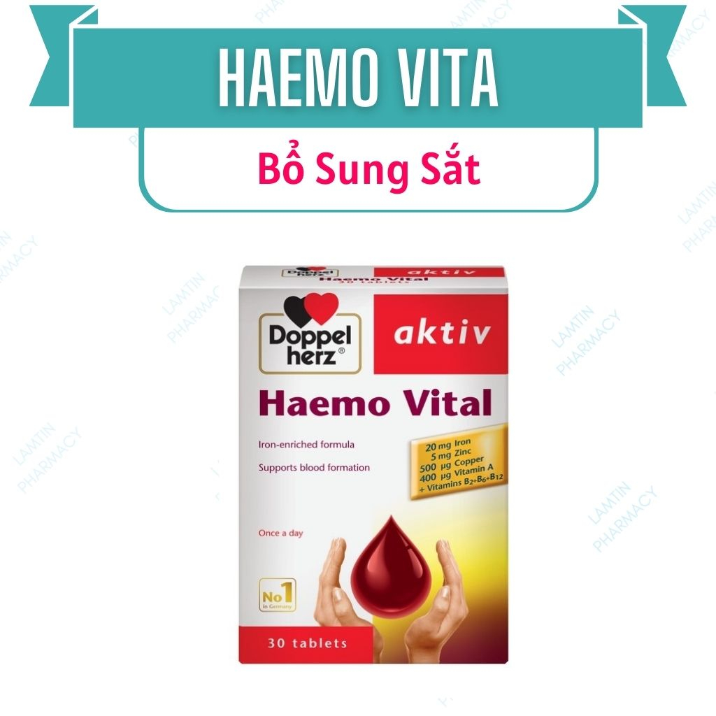(Genuine) Haemo Vital iron and vitamin supplement to prevent anemia ...