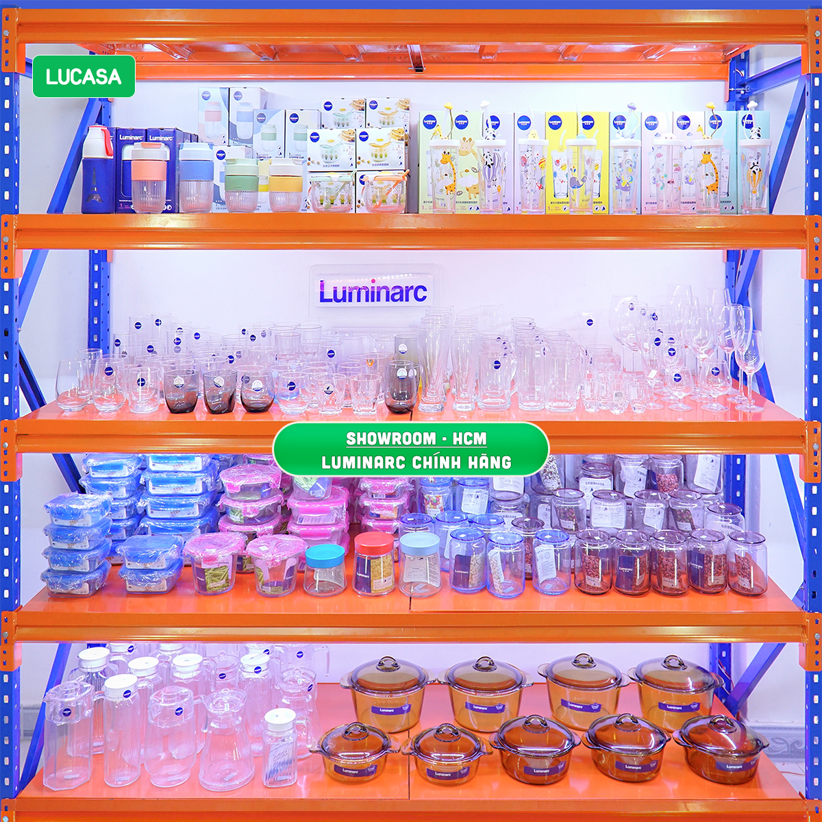 Set of 6 Luminarc Neo Glass Cups 420ml - High Grade BOL1586 | Genuine ...