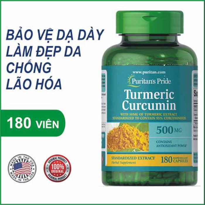 Puritan's Pride Turmeric Curcumin Essence 180 Tablets from America ...