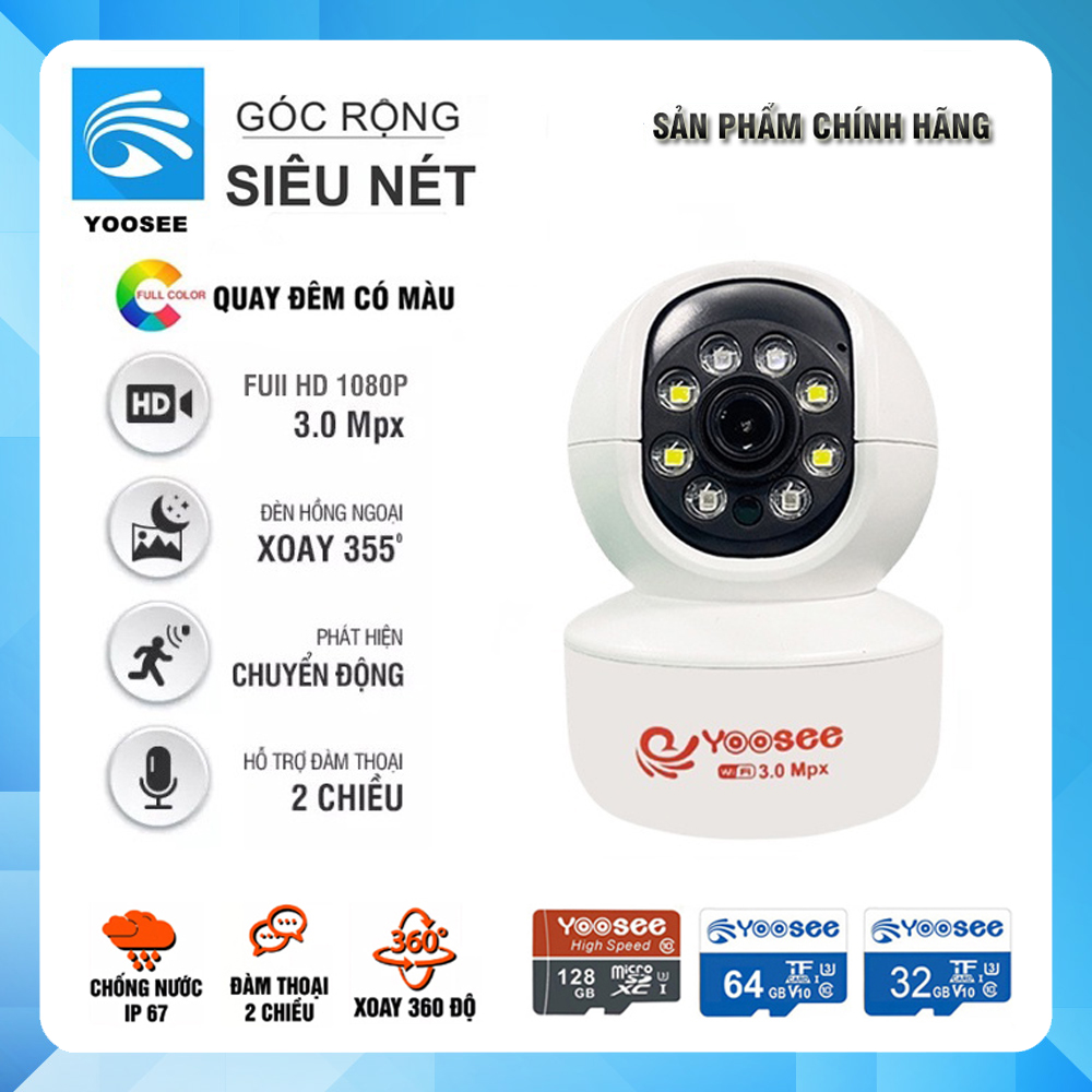 Yoosee Binocular ip Camera 5.0MP | Yoosee 3.0MP-FHD 1080P, Wide Angle ...