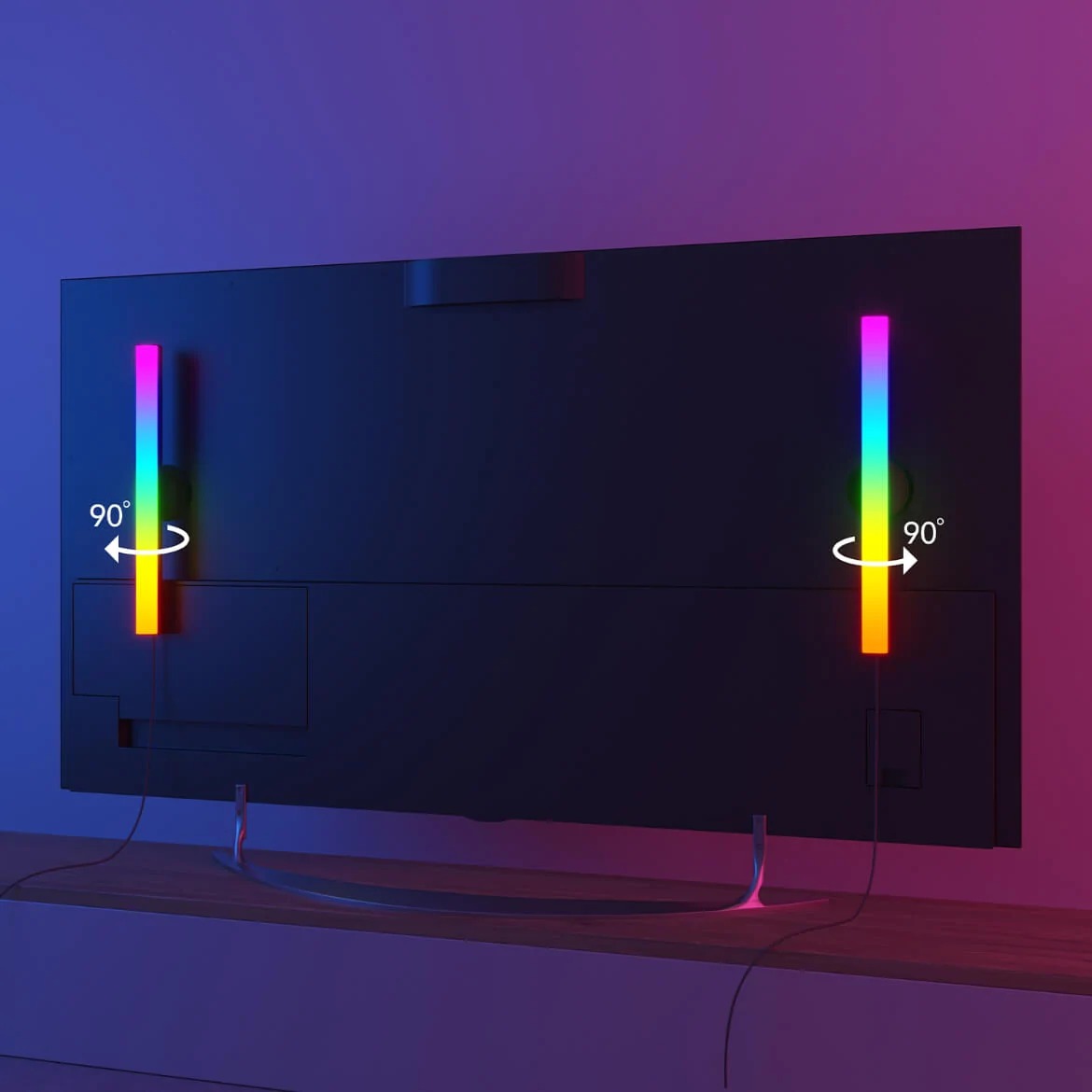 Led TV bar light 45-70" RGBIC Govee Flow H6046 | Bars increase super ...