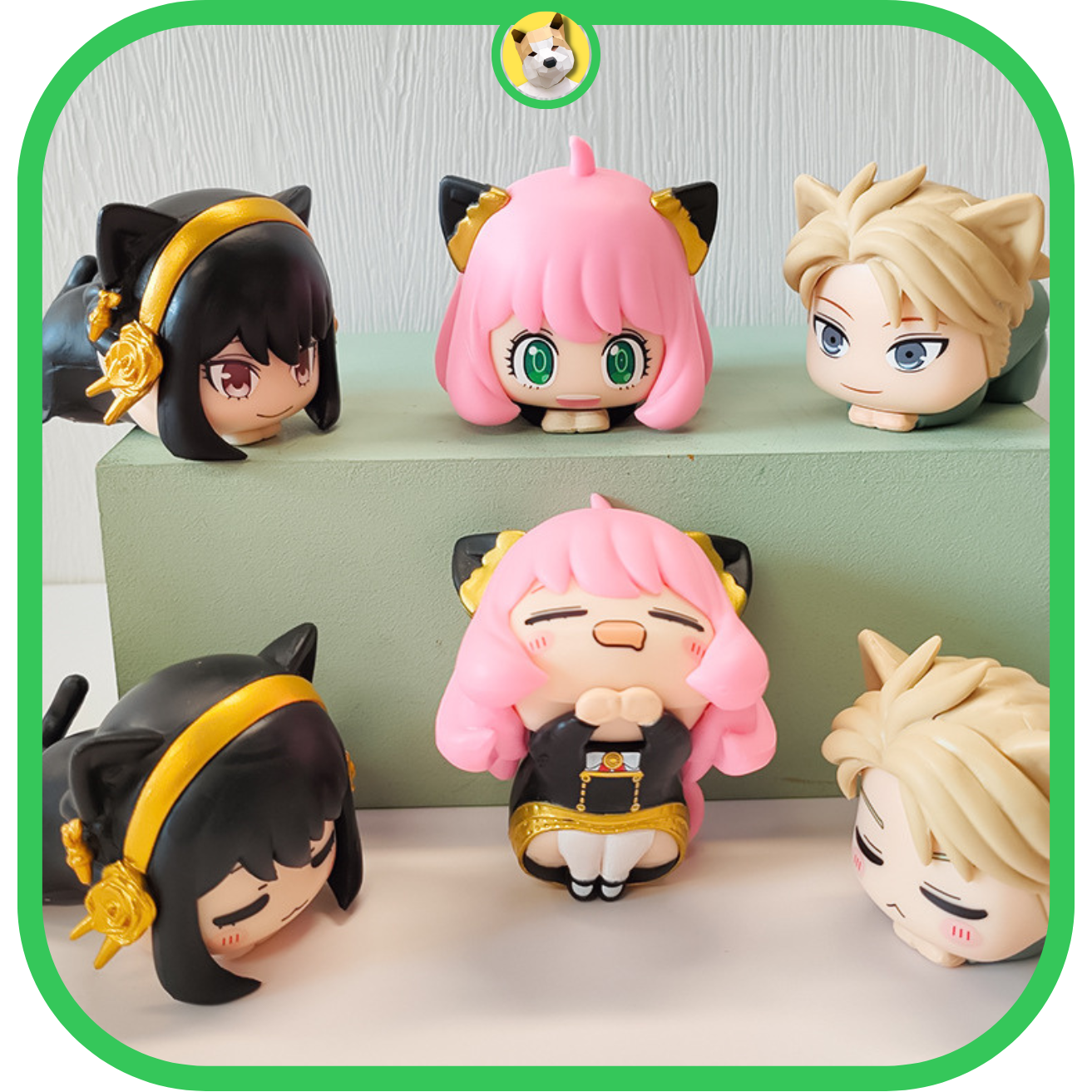 Spy x family model cat Spy family 4cm Anya Loid Yor Forger cute chibi ...