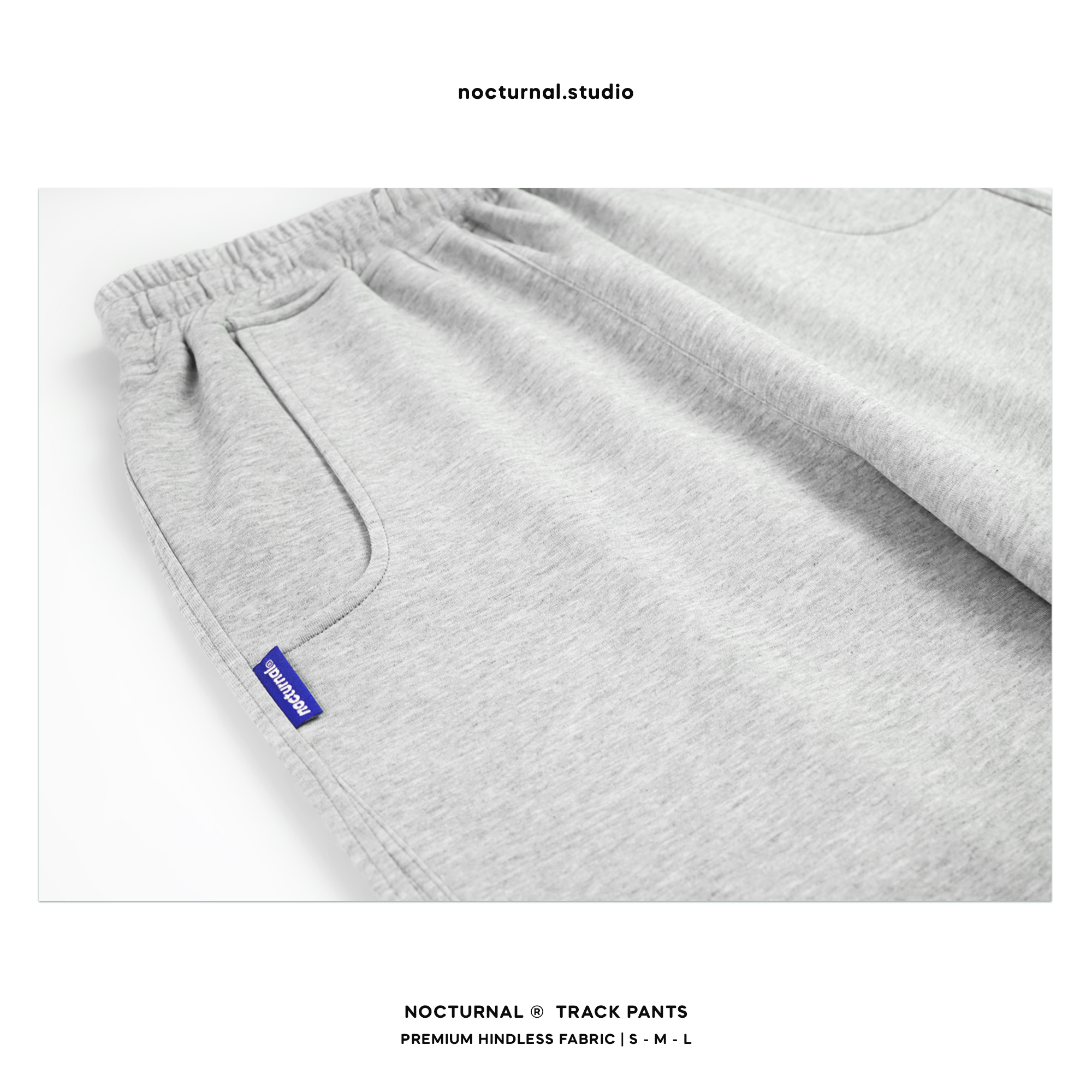 NOCTURNAL Track Pants Unisex Men's and Women's Local Brand Straight ...