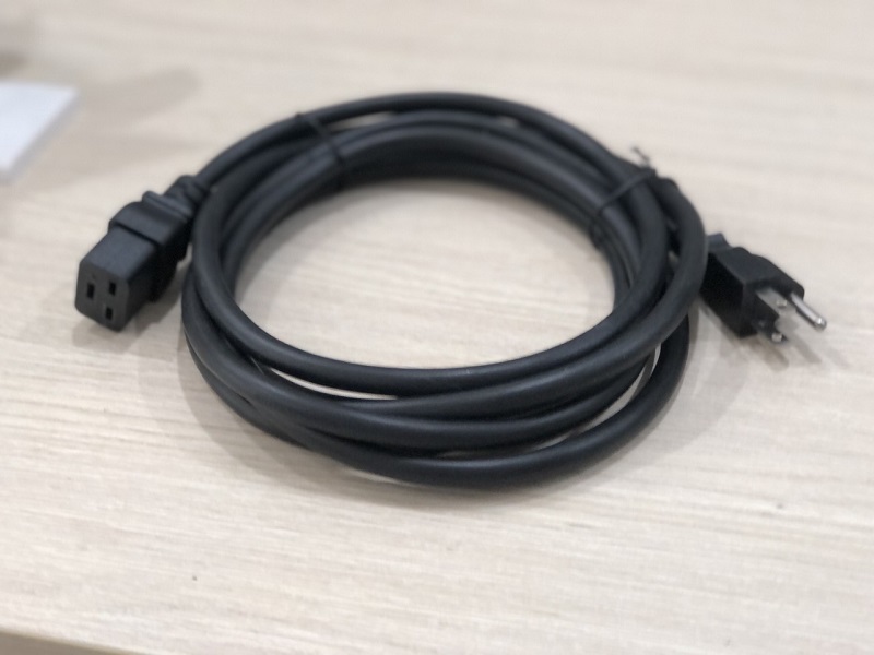 C19 NEWLINK 3-pin power cord core 3x2,08mm2 (14AWG) | Shopee Malaysia
