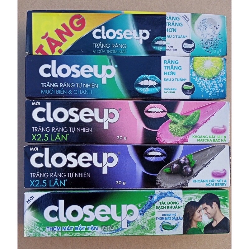 Closeup Toothpaste 30g (Gift) Very convenient for traveling | Shopee ...