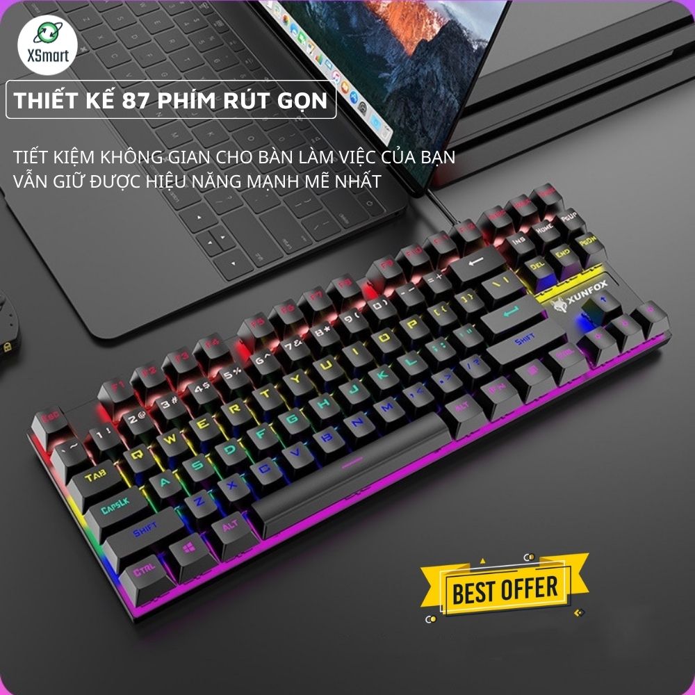 K80 PRO NEW 2024 Mechanical Gaming Keyboard RGB LED 20 Beautiful ...
