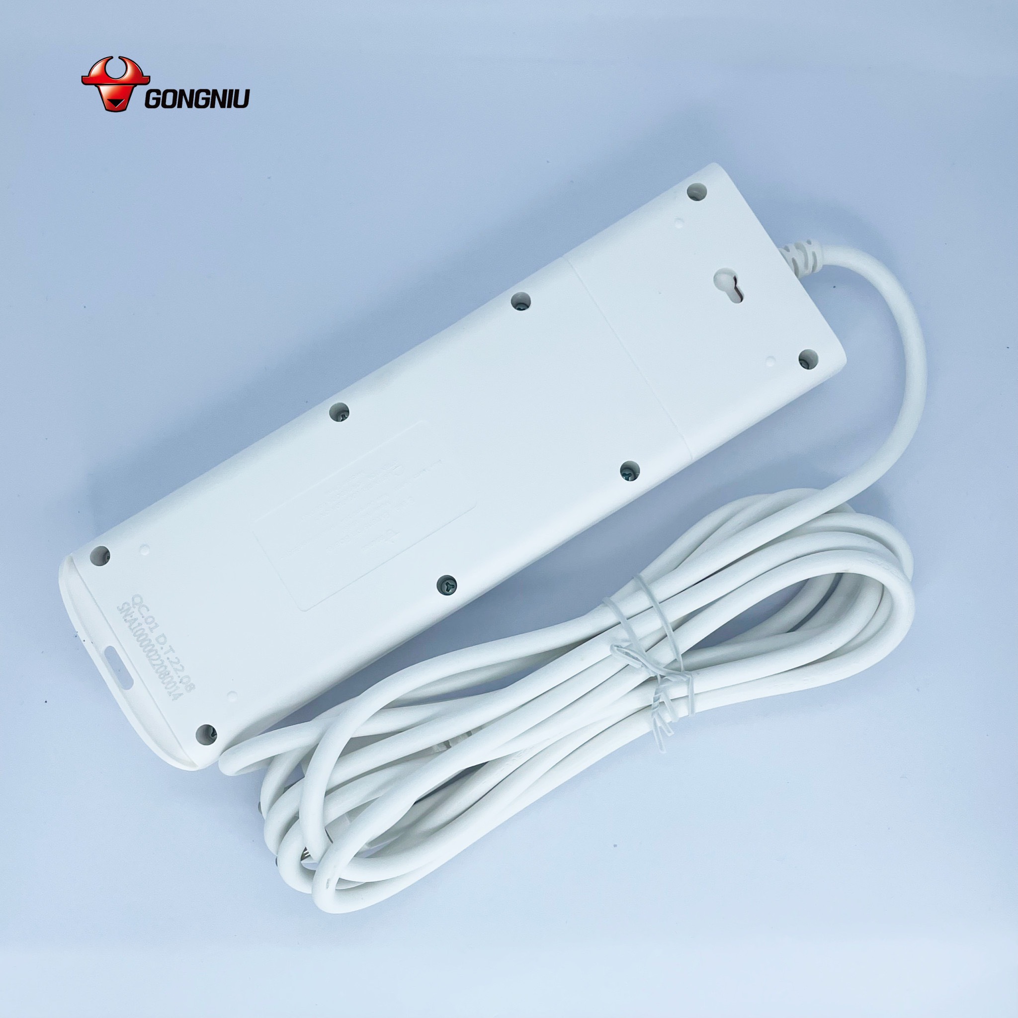 Gongniu Fireproof Electrical Socket - 8 sockets 1 switch - 2500W 10A - V1080 - Genuine | Shopee ...