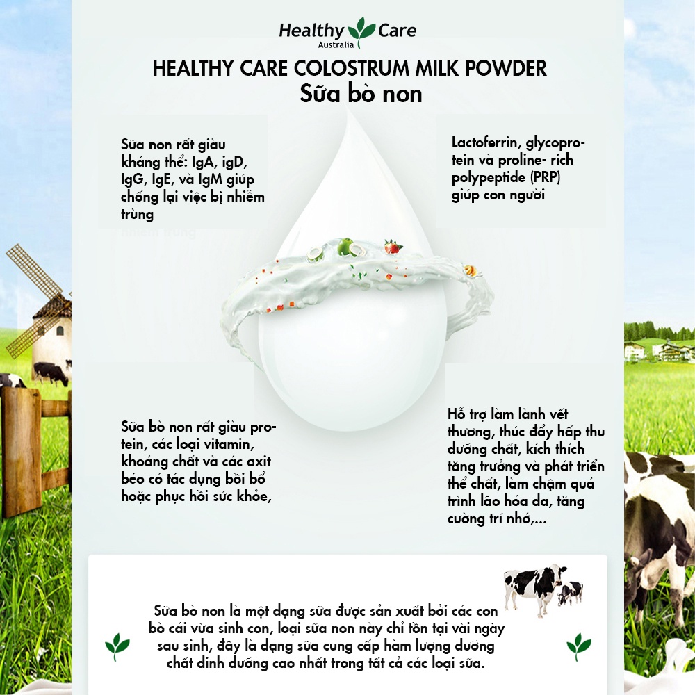 Healthy Care Colostrum Milk Powder 300g Colostrum Milk Powder 300g ...