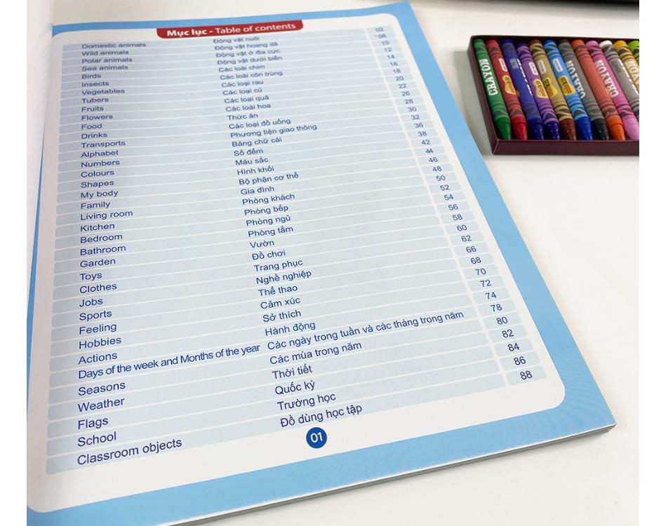 Book - Children Learn English Through Pictures - 1000+ First English ...