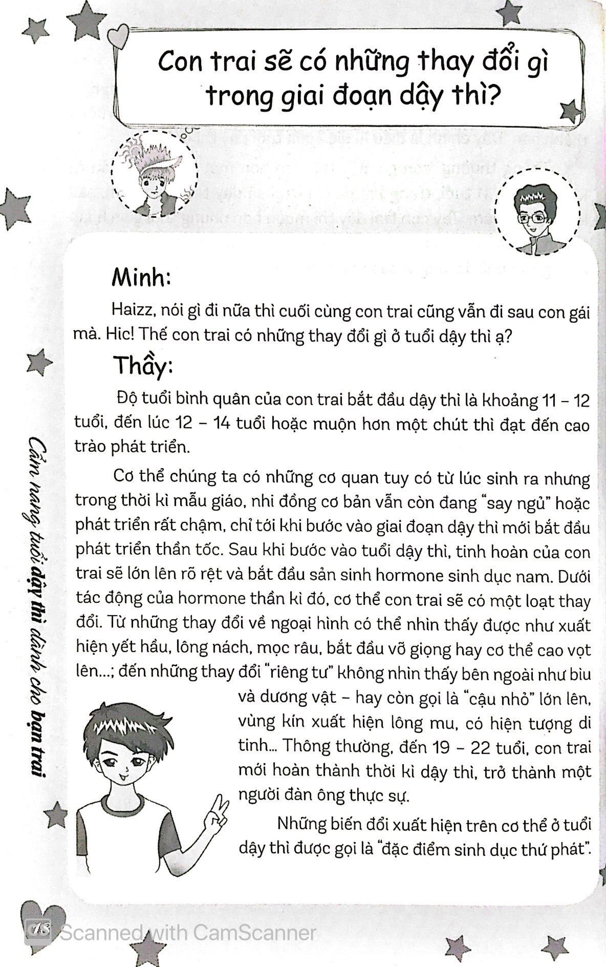 Book Puberty Guide For Boys Many Interesting Things About Puberty