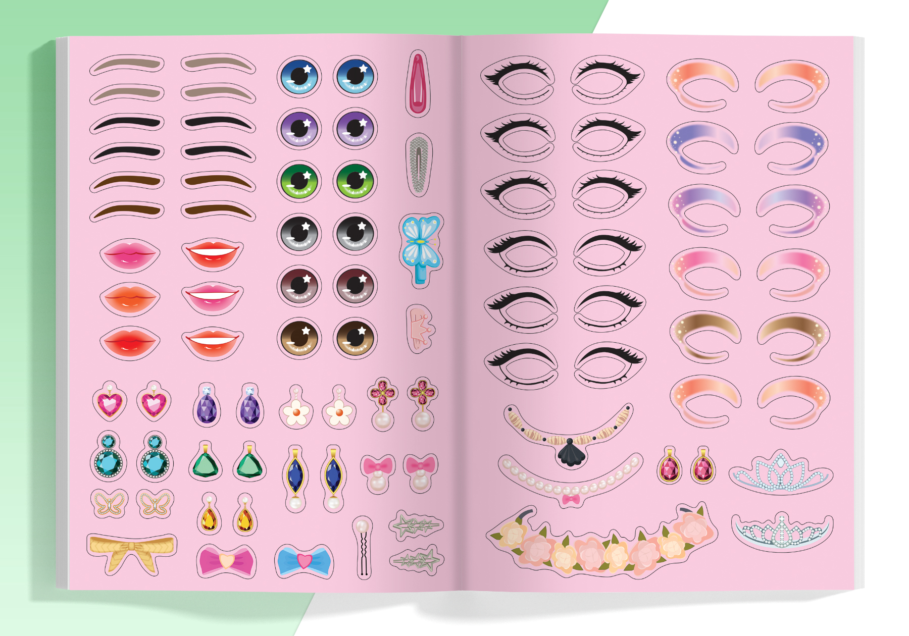 Korean Princess Mina Makeup Book | Shopee Malaysia