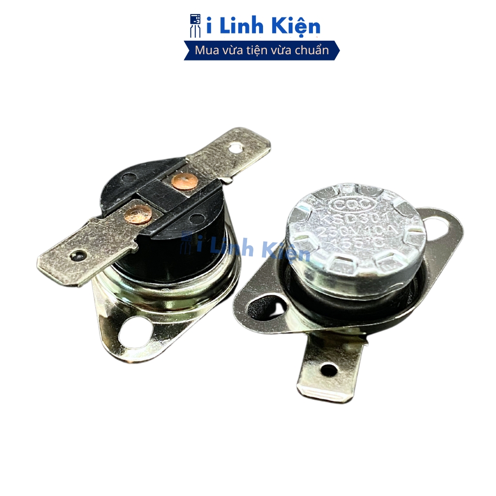 Thermal Relay, Relay KSD301 250V 10A normally closed from 115-180 ...