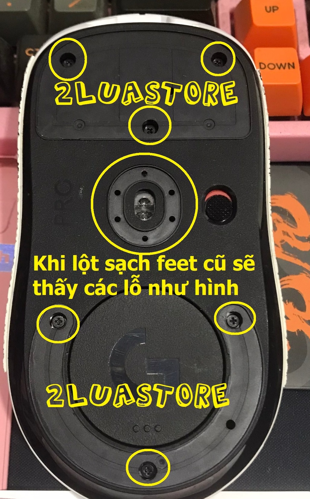 Mouse Feet Tiger Ice v2 Logitech G102 GPro Wireless G502 G502X Plus G304 G403 G603 G703 G903 ...