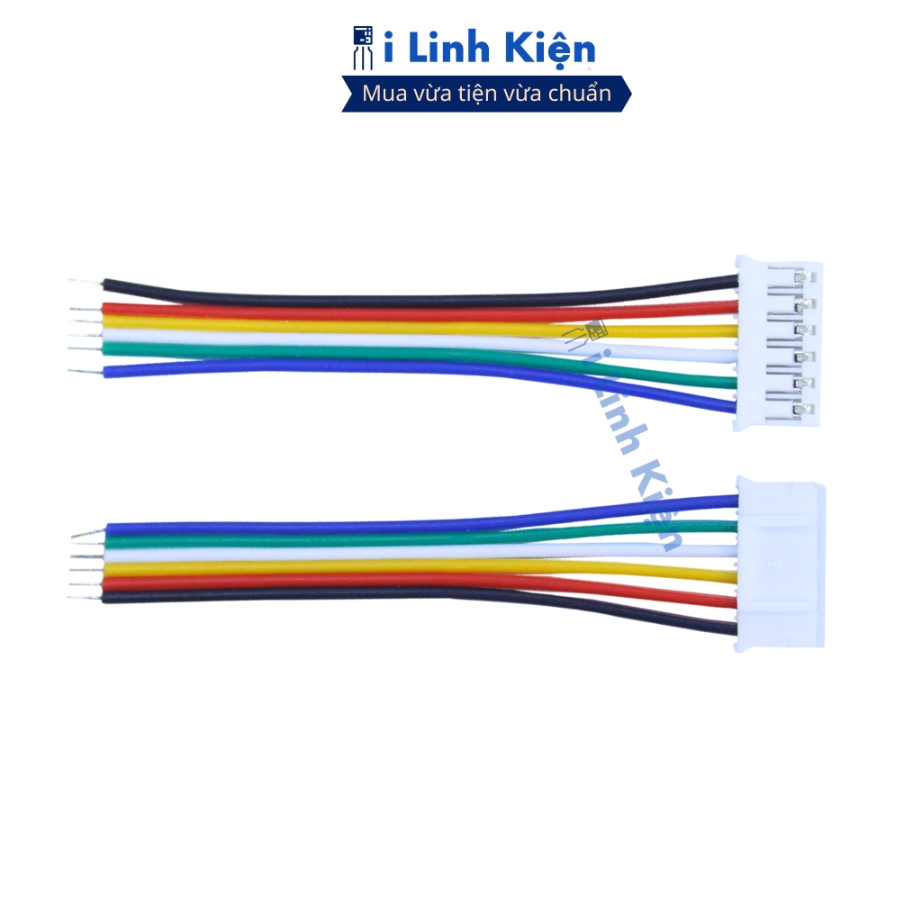 6p XH2.54 bus wire, 22AWG wire, 1 plug, 30cm long, genuine ilinhkien ...