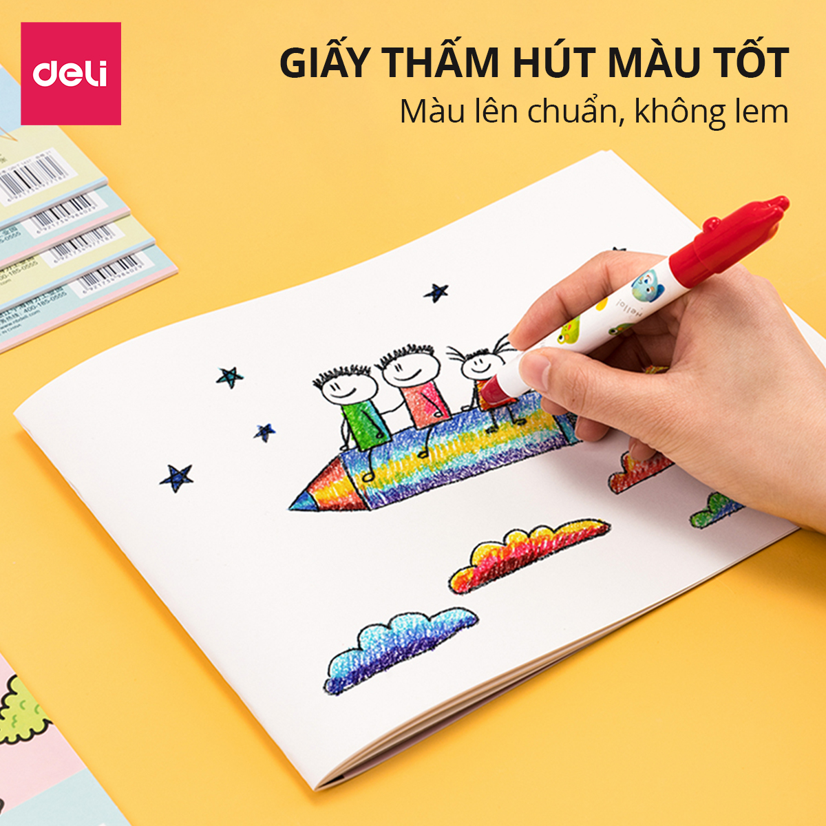 Student Drawing Notebook Coloring Practice for Children A4/B5 Deli ...
