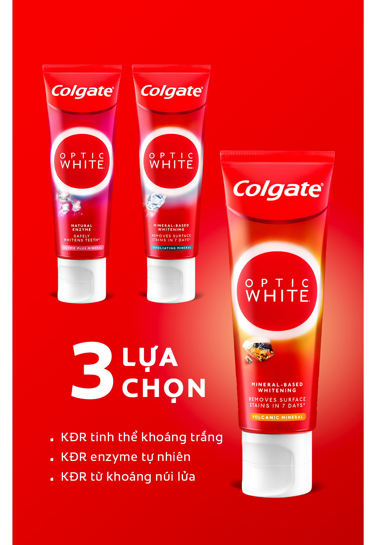 [Anh Pham x Colgate] Set of 6 Colgate Toothpaste Optic White Korean ...