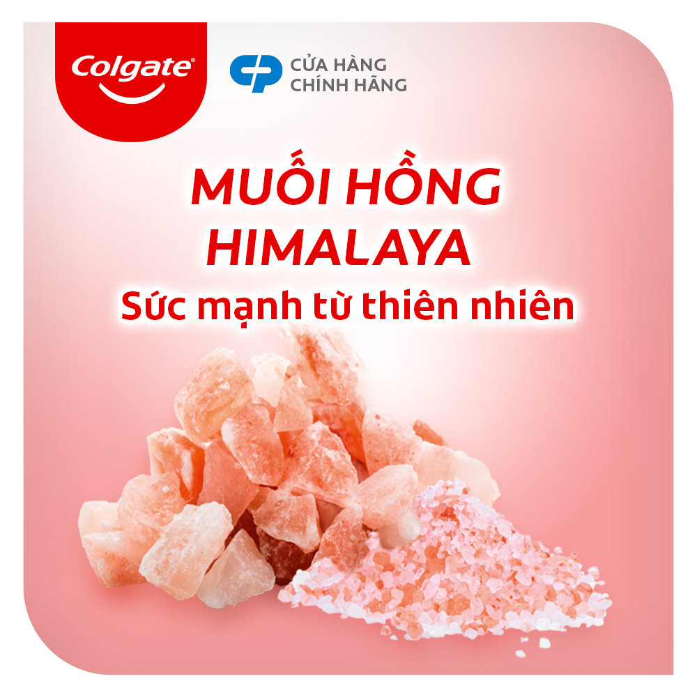 Set of 4 Colgate natural bright and healthy Himalayan salt toothpaste ...