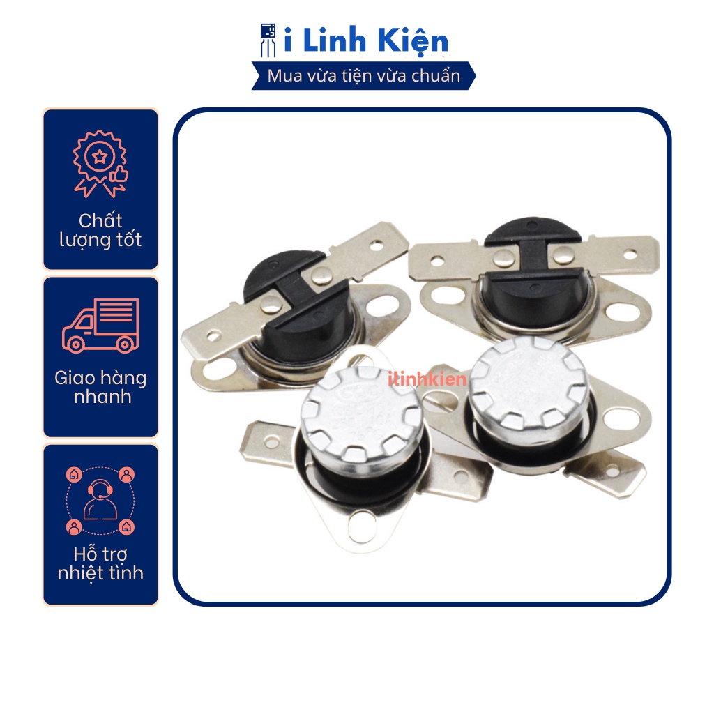 Thermal Relay, Relay KSD301 10A 250V normally closed from 115-180 ...