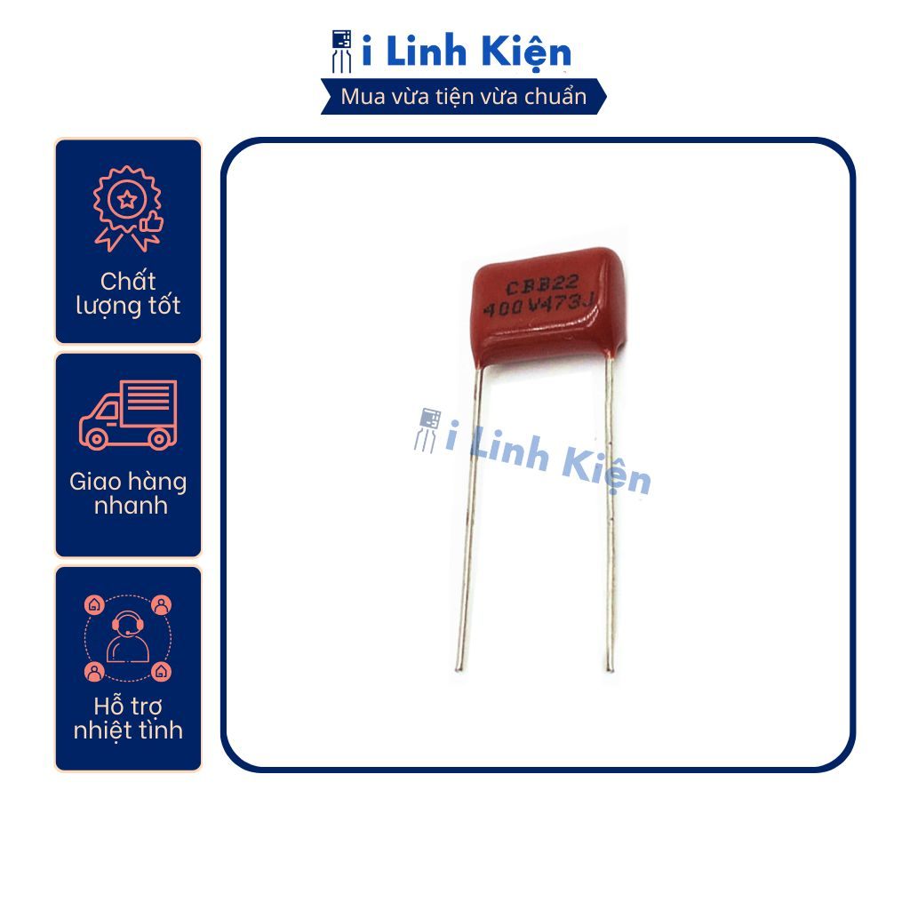 Genuine CBB 400V 473J 47nF 0.047uF 10mm capacitor. | Shopee Malaysia