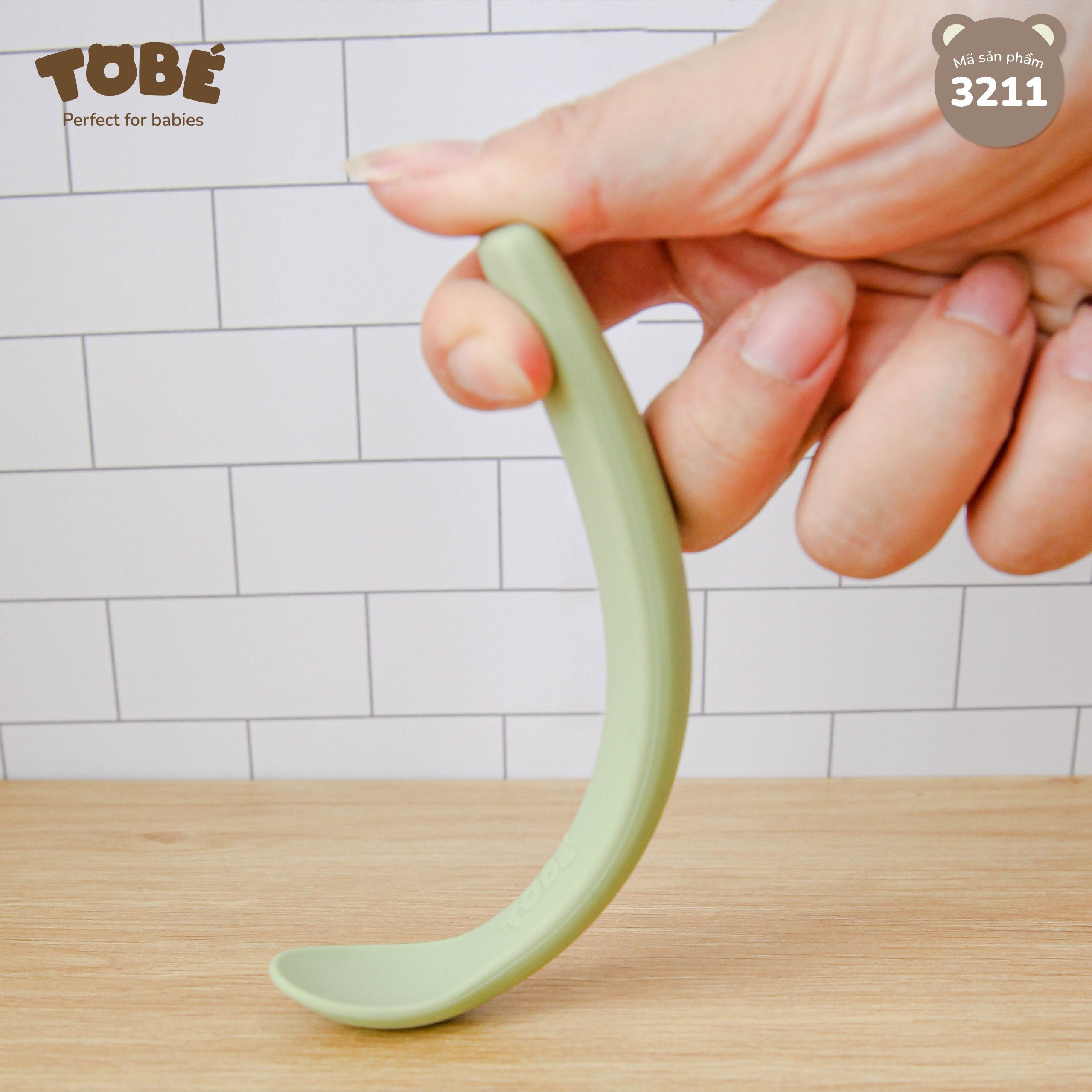 Tobe SET 3-Stage Feeding Spoon Supports Baby Feeding Powder Safe, Soft ...
