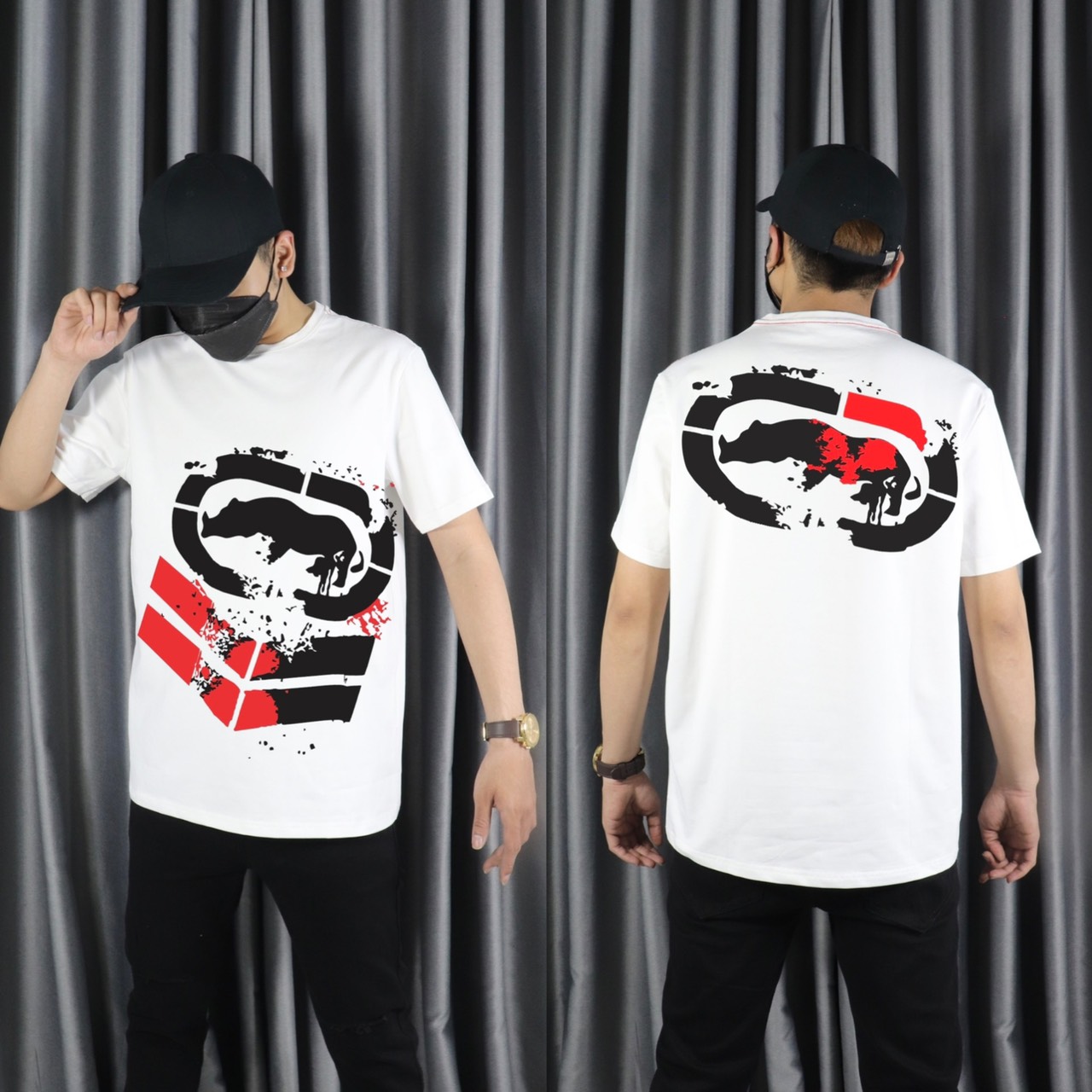 Aff Mr. Dia T-shirt (gift with zipo) ecko men's t-shirt with painted ...