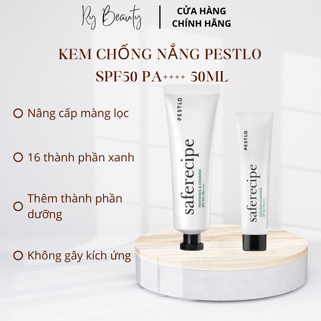 (Company Product) PESTLO Safe Recipe Sun Essence SPF50 PA++++ 50ml ...