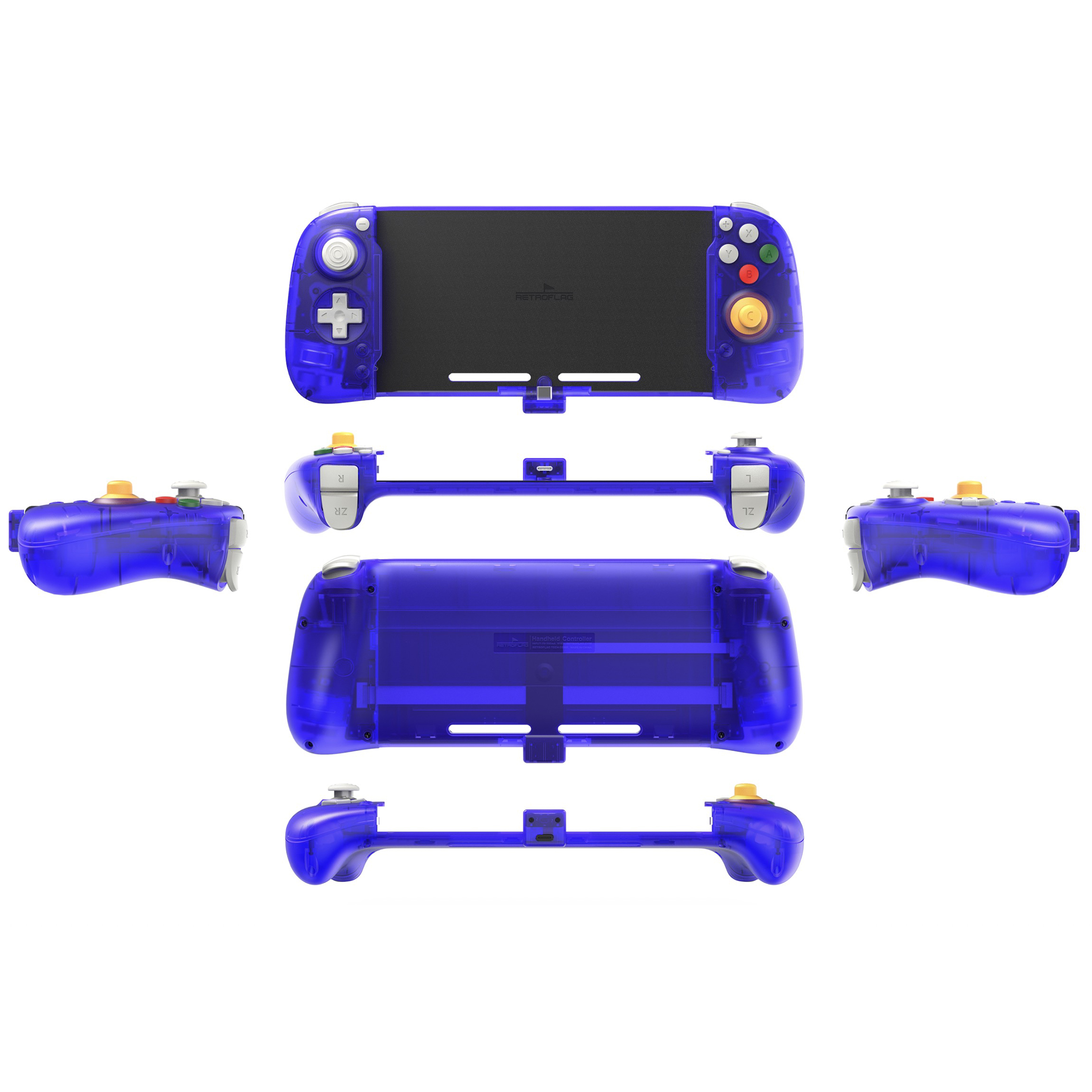 Retroflag Controller for Nintendo Switch Oled with Analog Hall Effect ...