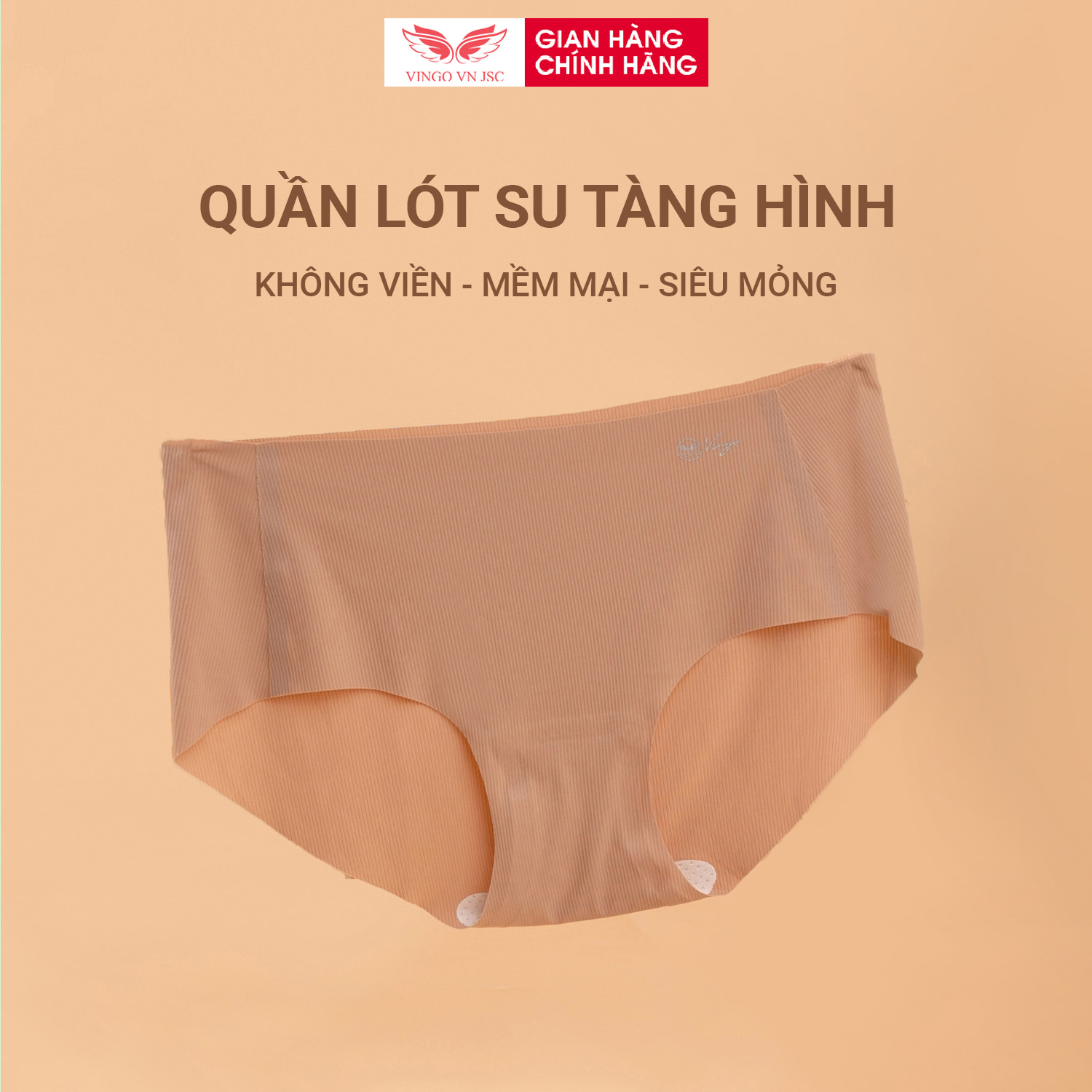 Vingo seamless invisible jelly women's underwear made in Vietnam Q421 ...