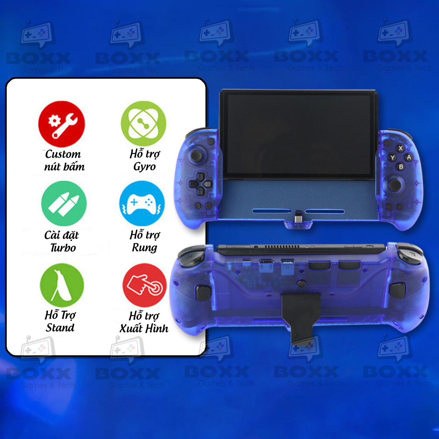 Eggshell Controller II with integrated HDMI Dock for Genuine Dobe ...