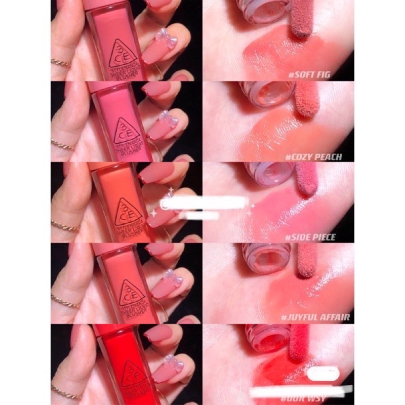 3ce Velvet Liquid Blusher (3.4g) | Shopee Malaysia