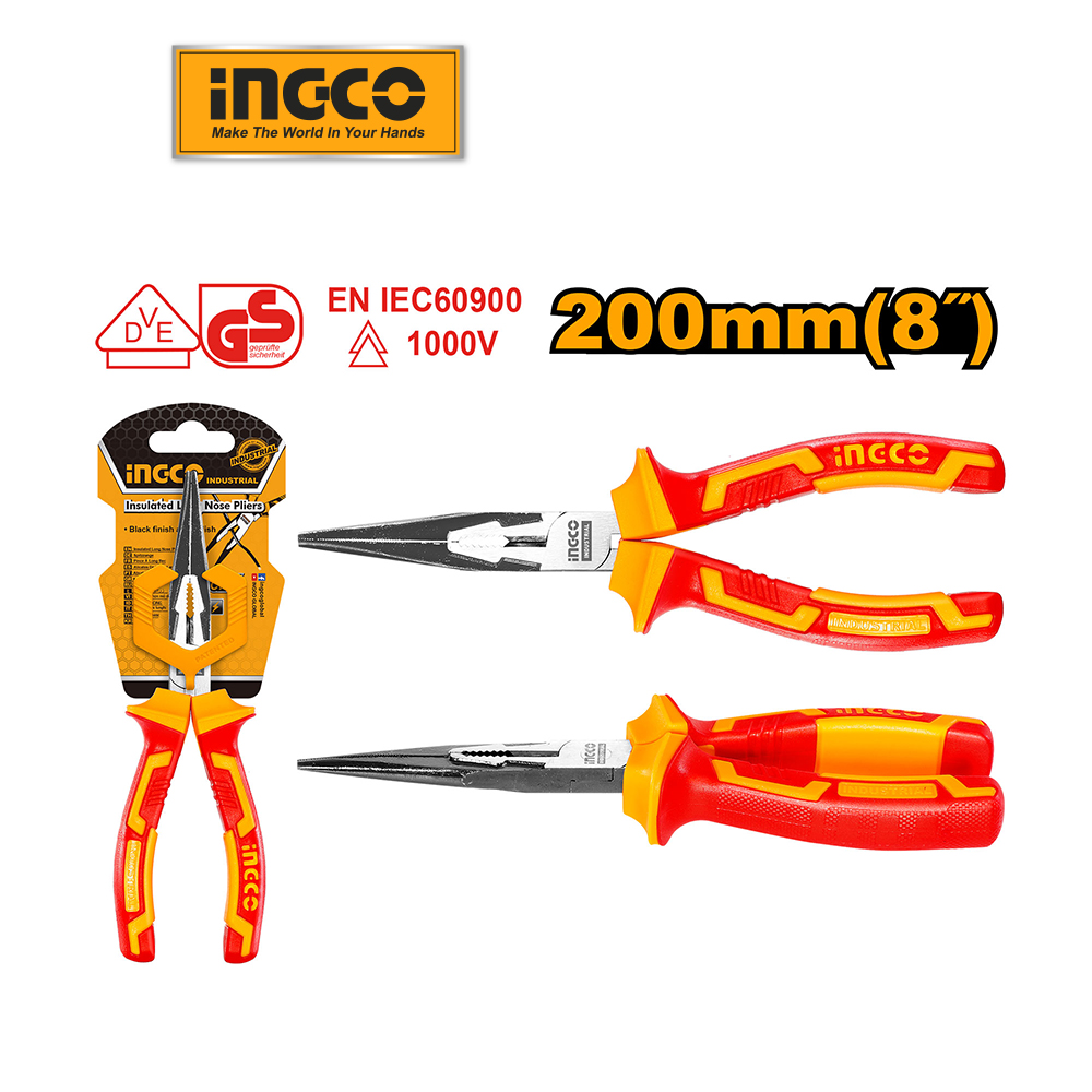 INGCO Insulated Pliers HICP28168 Insulated Tooth Pliers /HILNP28208 ...