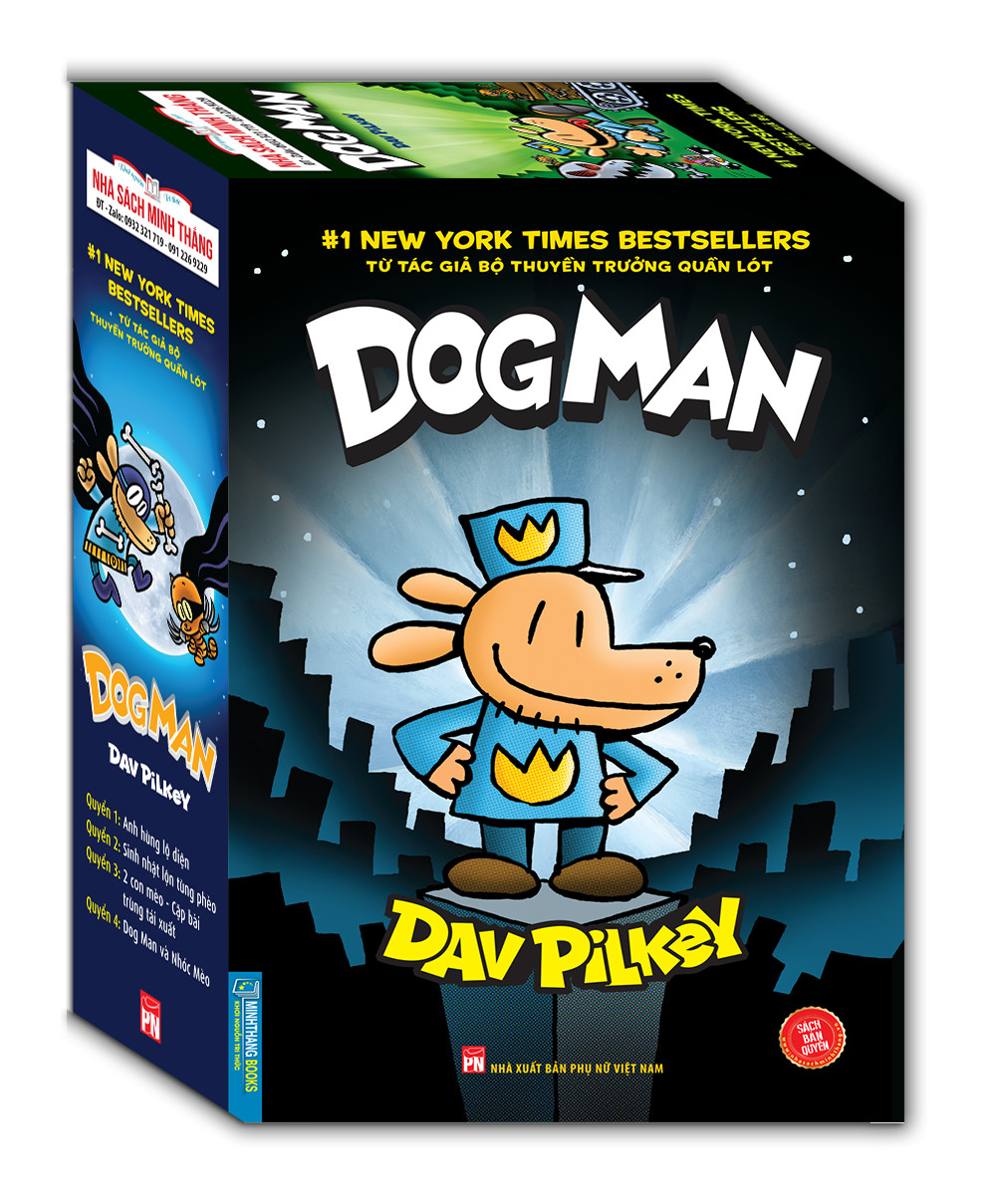 Book - DOG MAN Box Complete set of 4 volumes | Shopee Malaysia