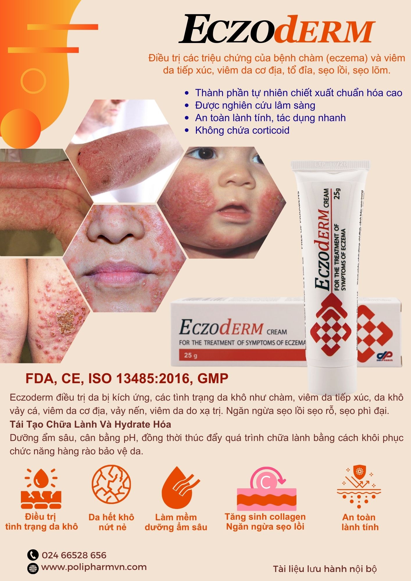Genuine ECZODERM Danpharm ISRAEL eczema, atopic dermatitis, dry skin ...