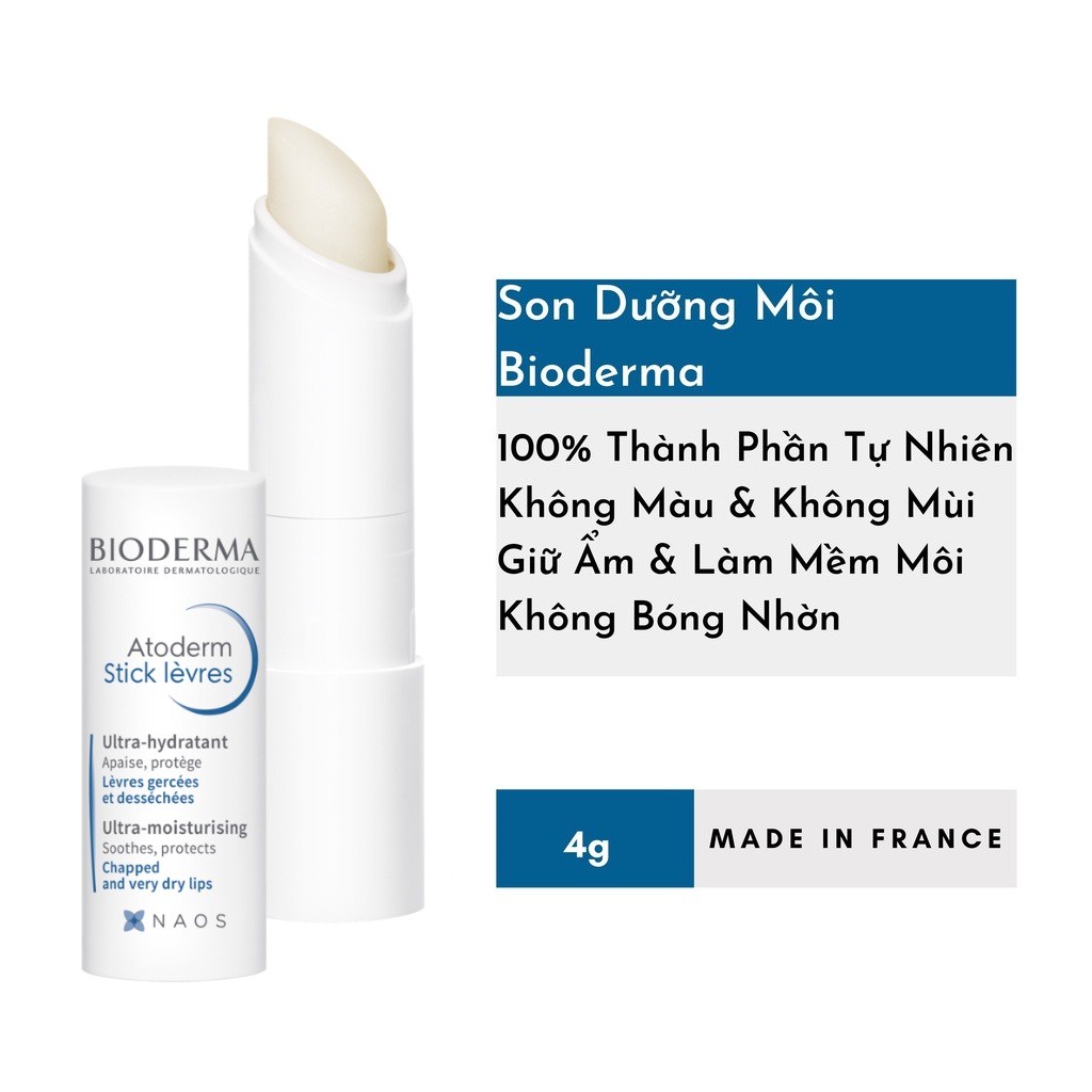 Bioderma Lip Balm Moisturizes, Softens and Prevents Dark Lips ...