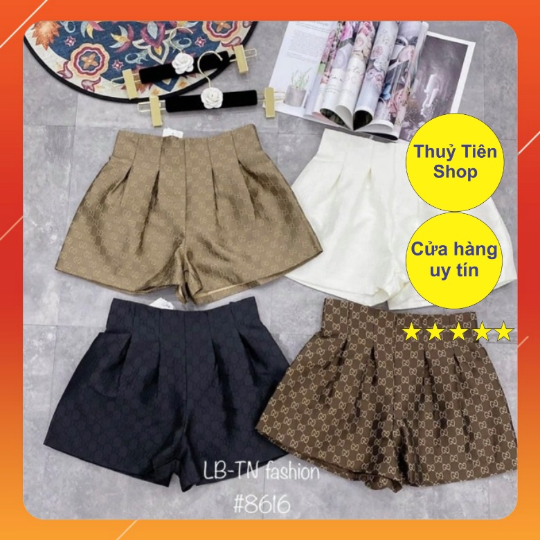 Patterned Puffed Shorts, Embossed Puffed Shorts MS 8615 (extremely ...