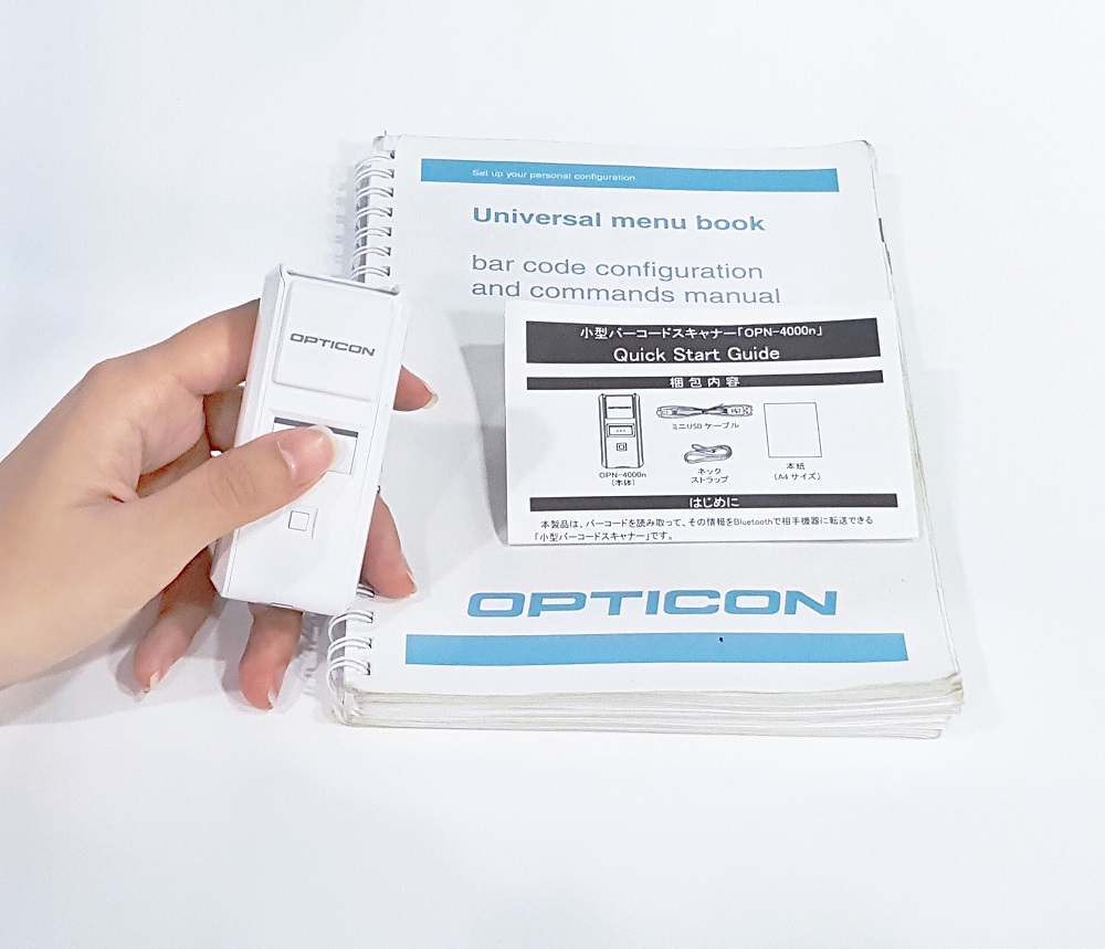 Opticon OPN-4000 bluetooth wireless barcode scanner (1D) Genuine ...