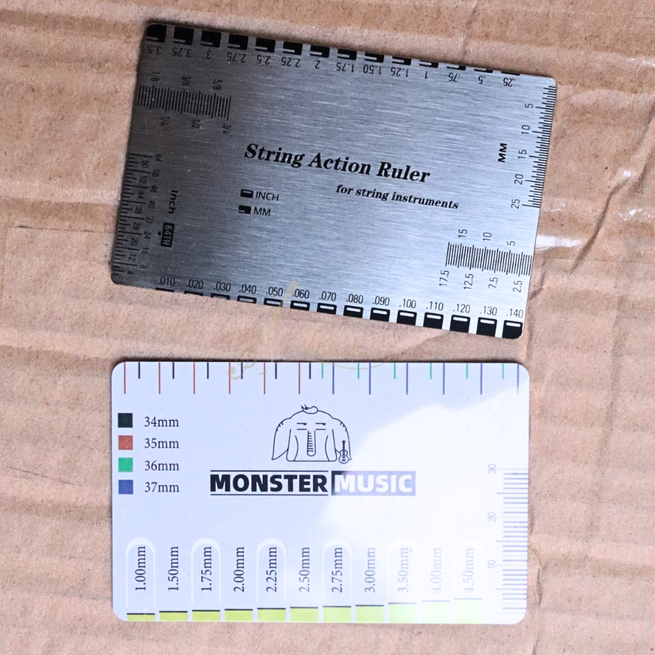 Rizo guitar Ruler For action guitar Types - guitar Alignment ...